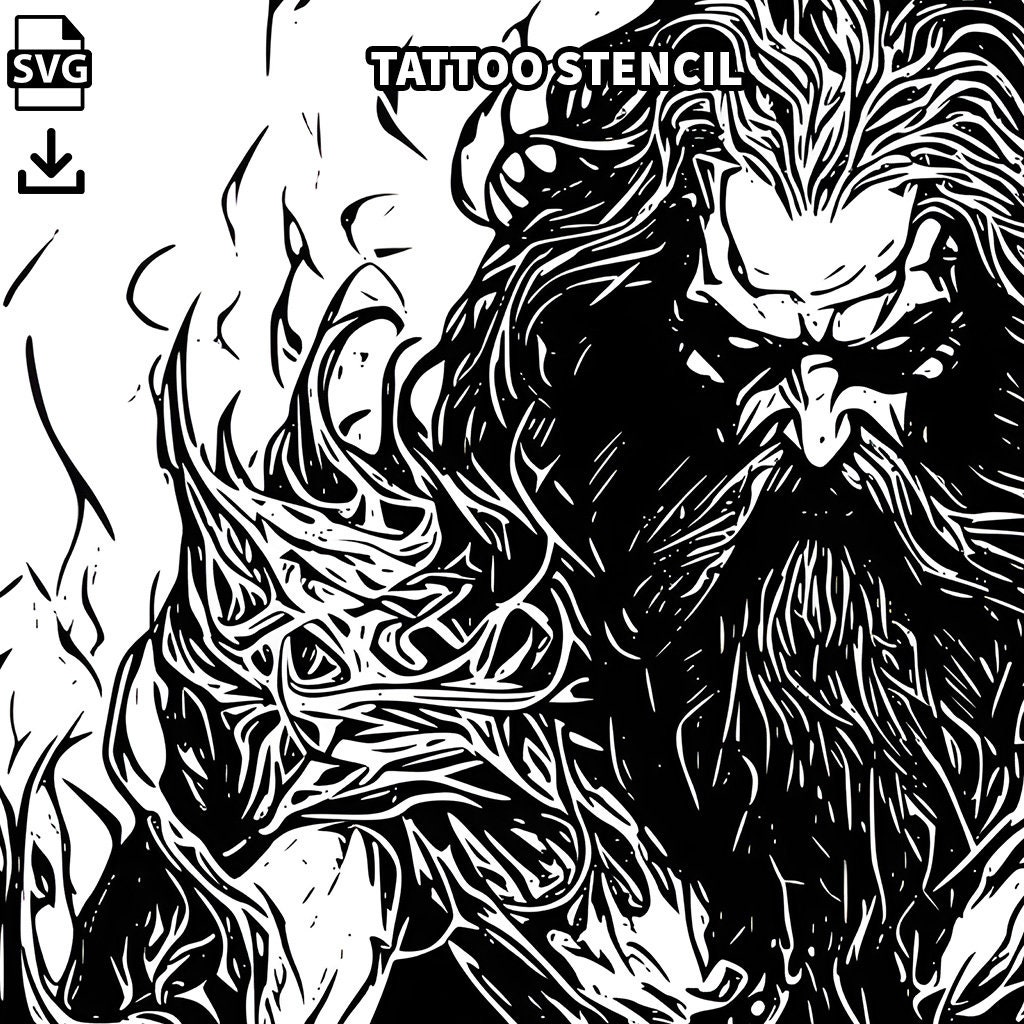 Prometheus Tattoo Design Download High Resolution Digital Art PNG ...