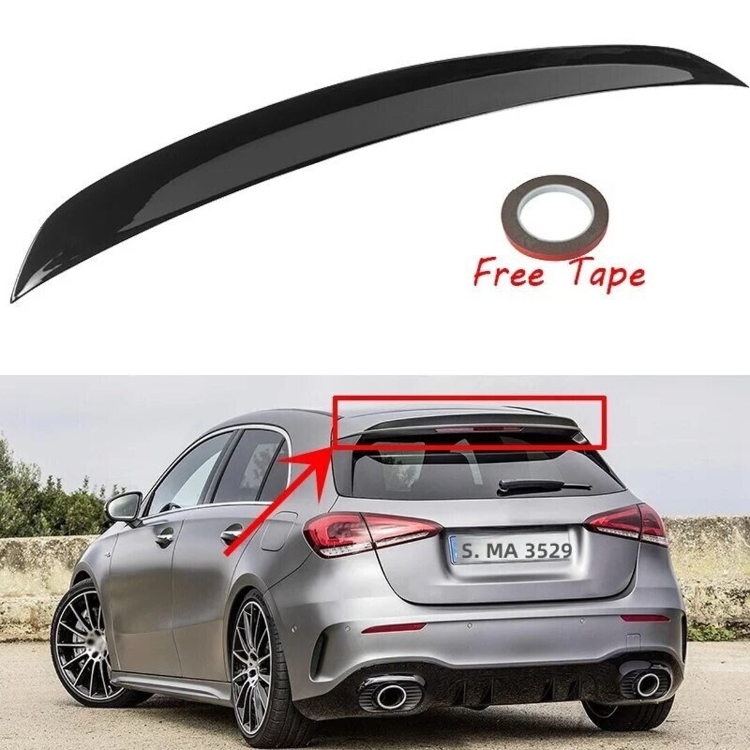 Mercedes A Class Spoiler Wing W177 2019 2020 2021 2022 2023 - Etsy