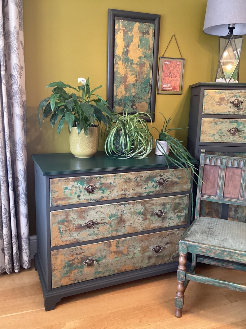 Purgatory Blocked Chest of Drawers - Etsy UK