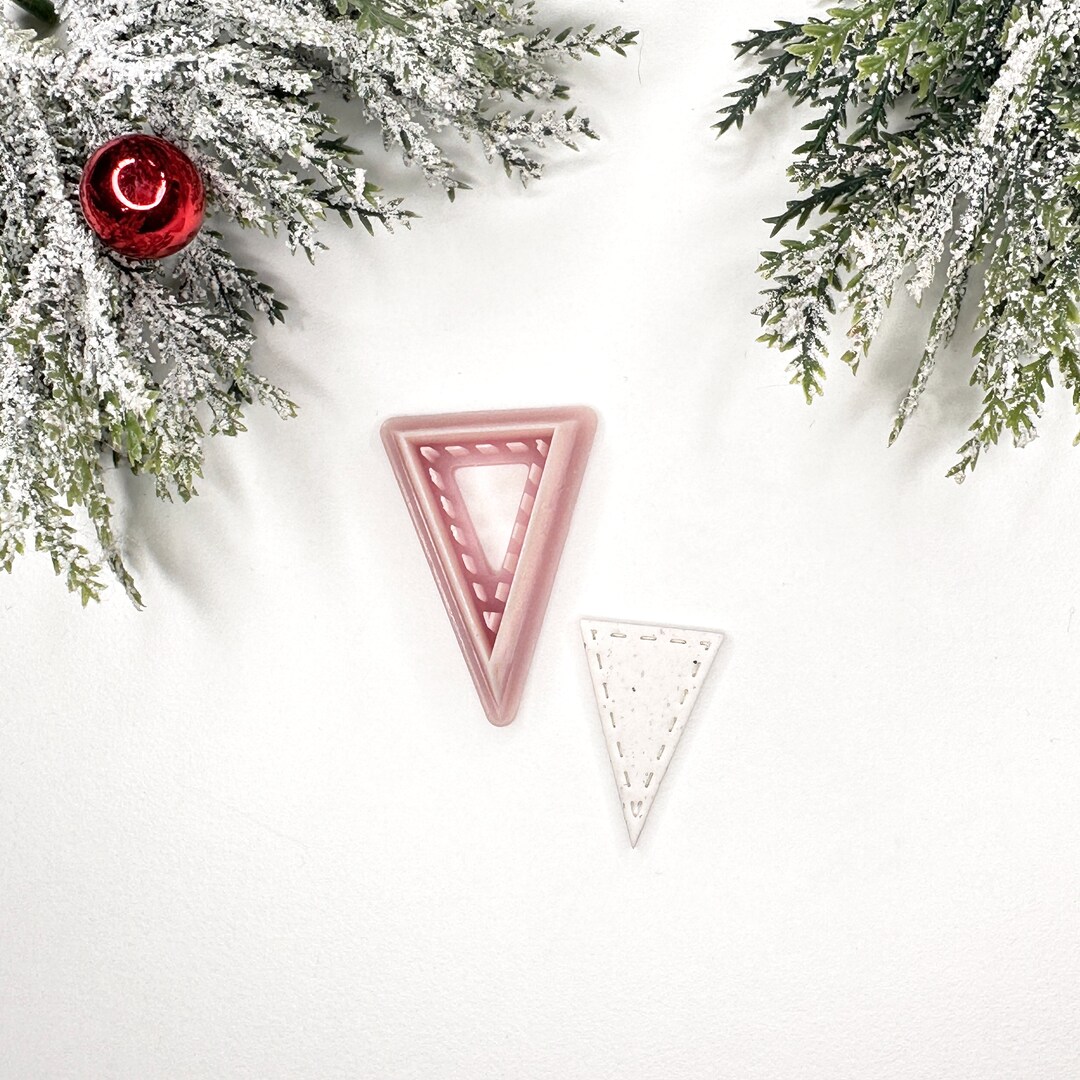Triangular Banner Clay Cutter / Polymer Clay Tool / Jewelry Tool ...