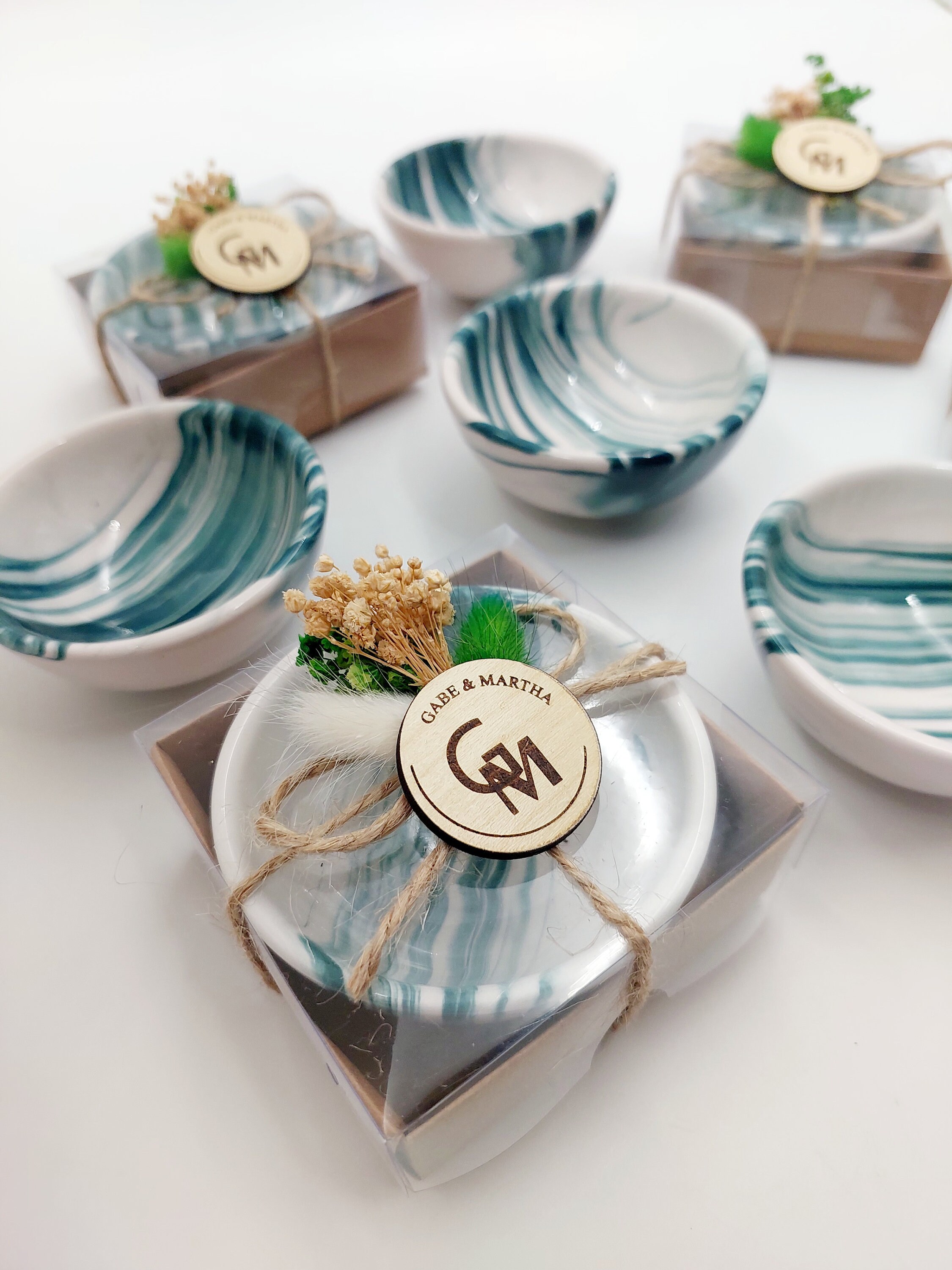 Bulk Wedding Favor Bowls, Rustic Candy Bowls, Bridal Shower Bowls ...