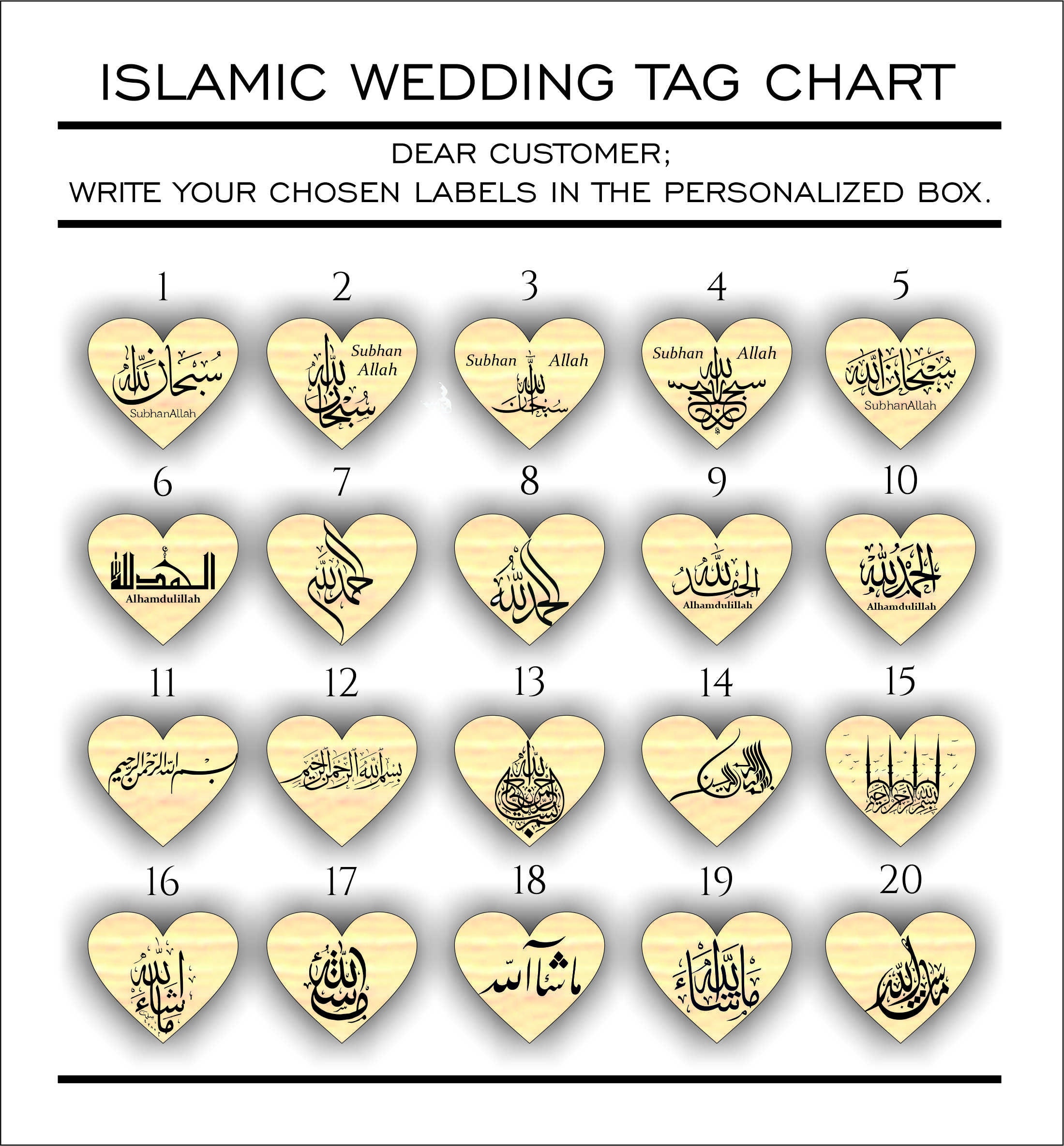 50 Islamic Wedding Gifts Wedding Bulk Gifts Islamic Wedding Rustic ...