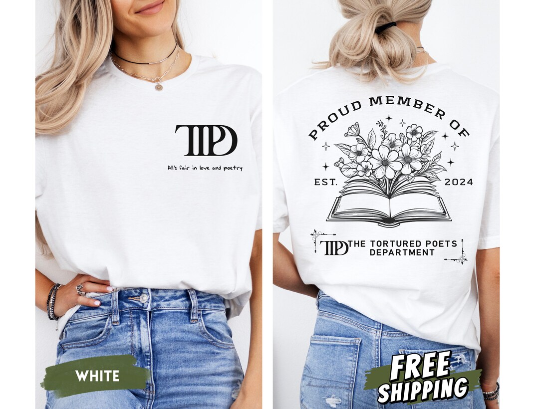 Buy The Tortured Poets Department Shirt, Comfort Colors, TTPD Merch, TS ...