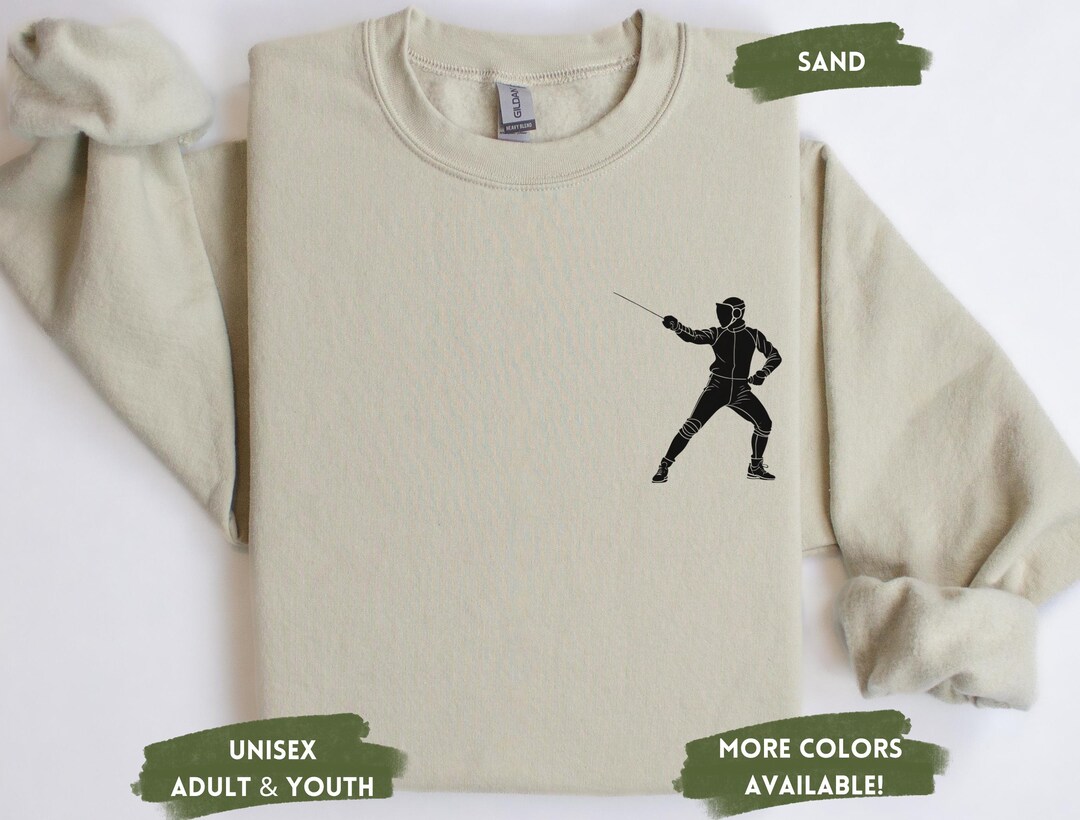 Fencing Sweatshirt, Kids Fencing Sweater, Fencing Coach Gift, Youth ...