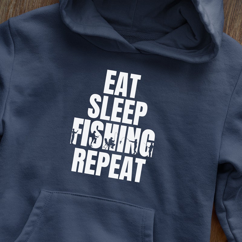 Eat Sleep Fish - Etsy