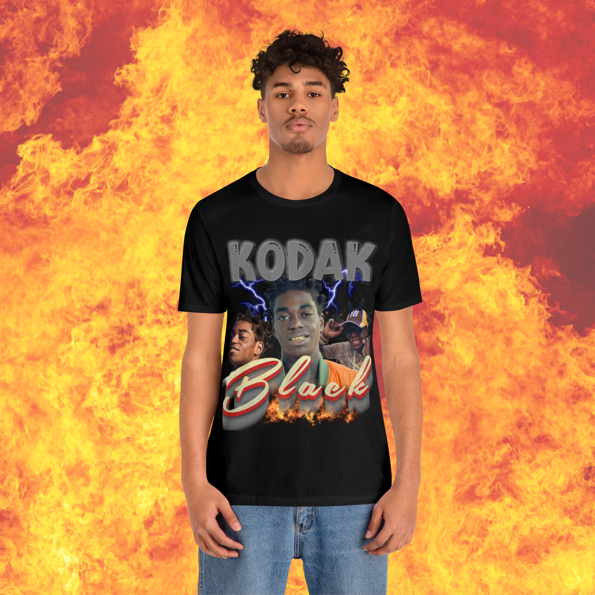 Kodak Black Tee / Sniper Gang / Shaka Laka / Hip Hop / Gift / Festival ...