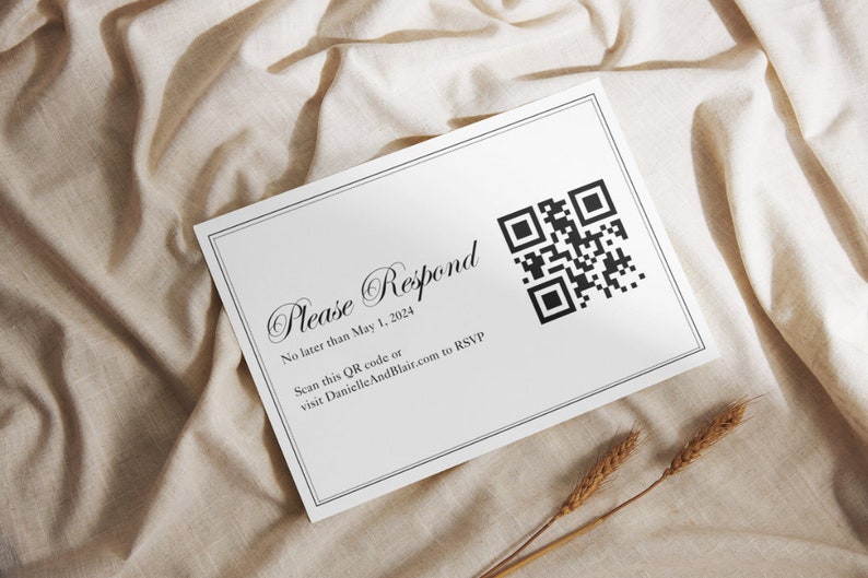 Editable Cursive Elegant Wedding Invitation Suite, Luxury Wedding ...