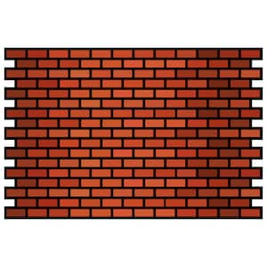 Custom Brick Wall Design in Red - Etsy