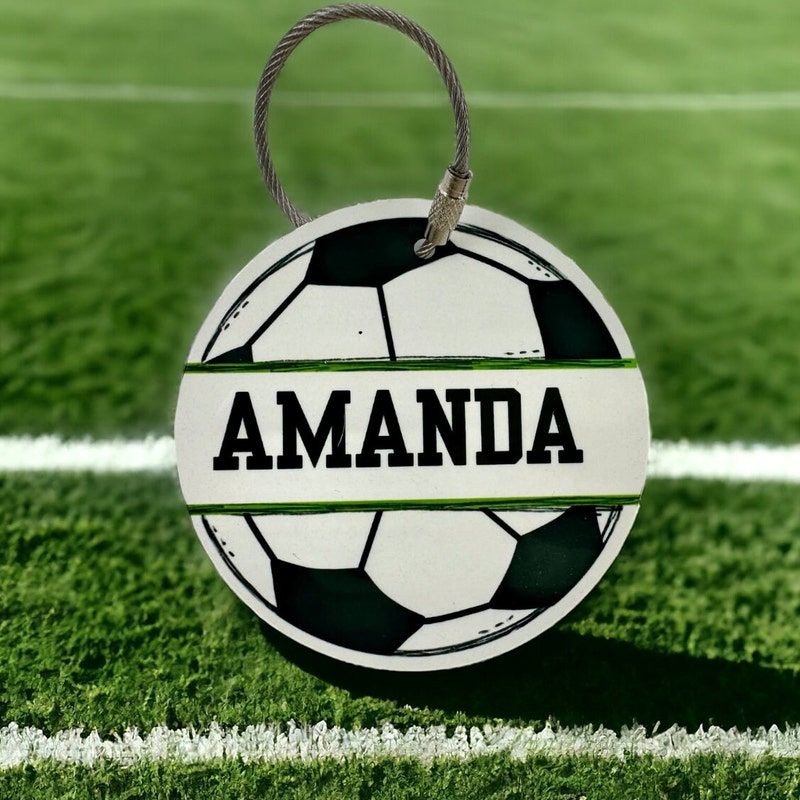 Soccer Bag Tags - Etsy
