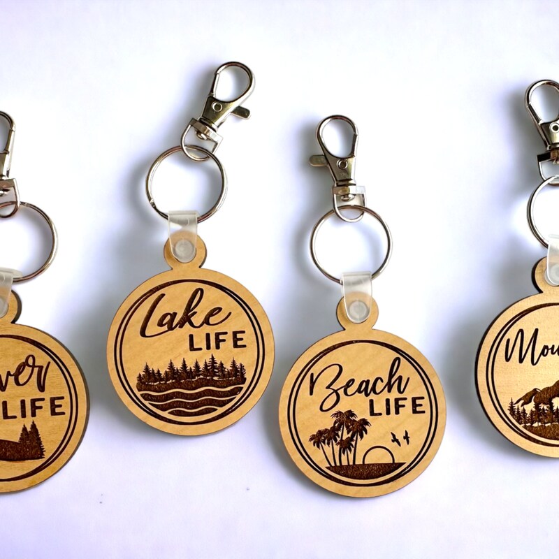 Nature Keychain - Etsy