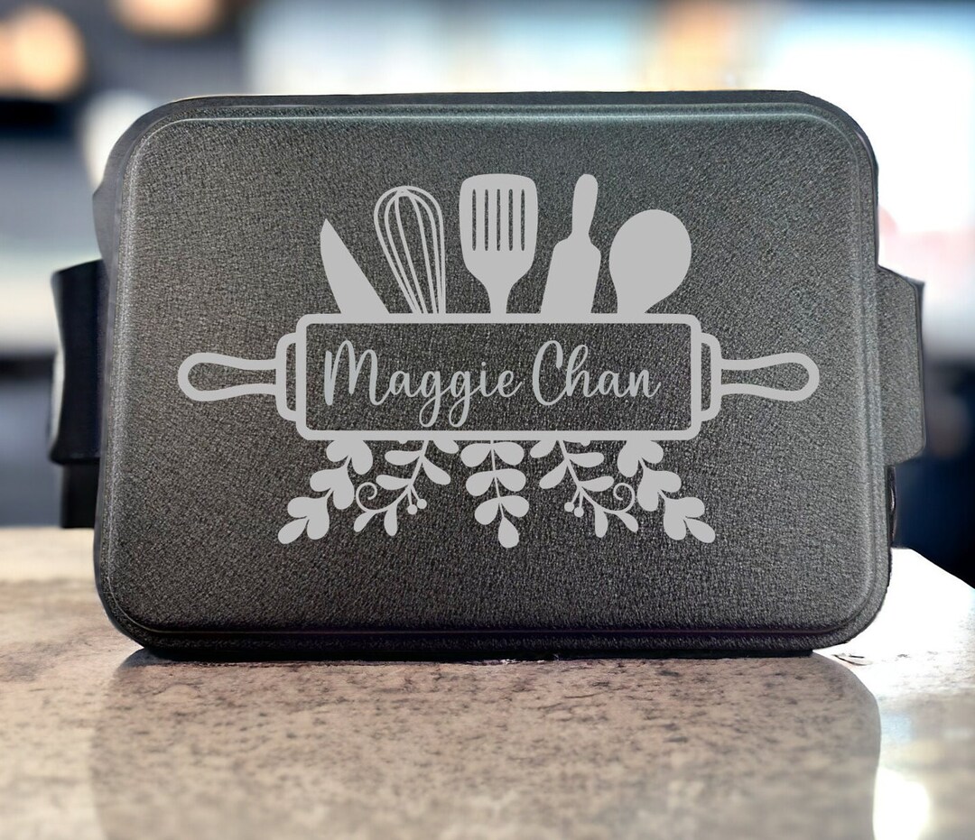 Engraved Cake Pan Personalized Gift for Women Personalized Cake Pan ...