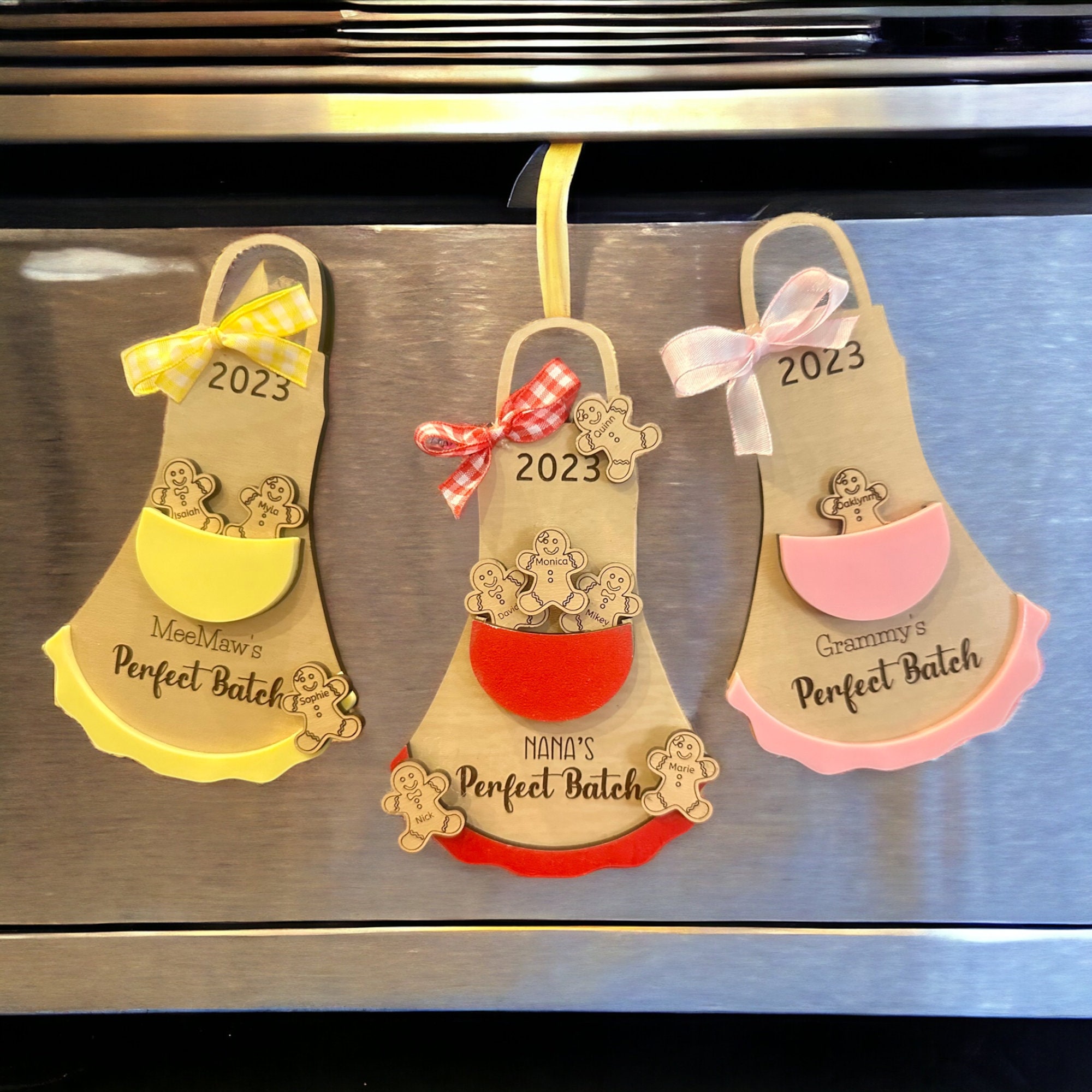 Personalized Grandmother Magnet Custom Gingerbread Cookie Magnet for ...