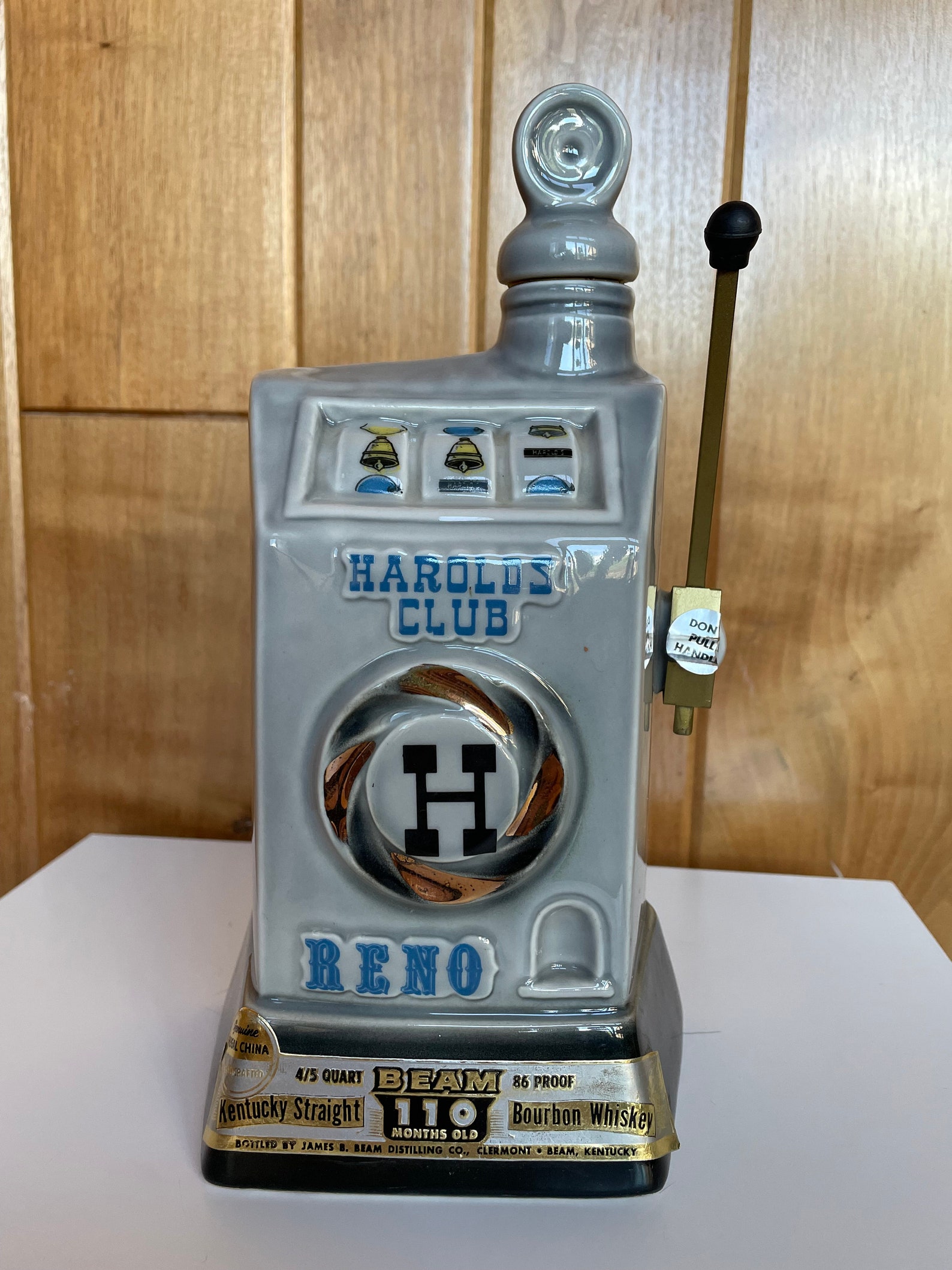 Vintage Jim Beam Slot Machine Decanter - Etsy