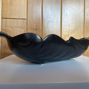 Vintage Black Shawnee Ceramic Corn Bowl - Etsy