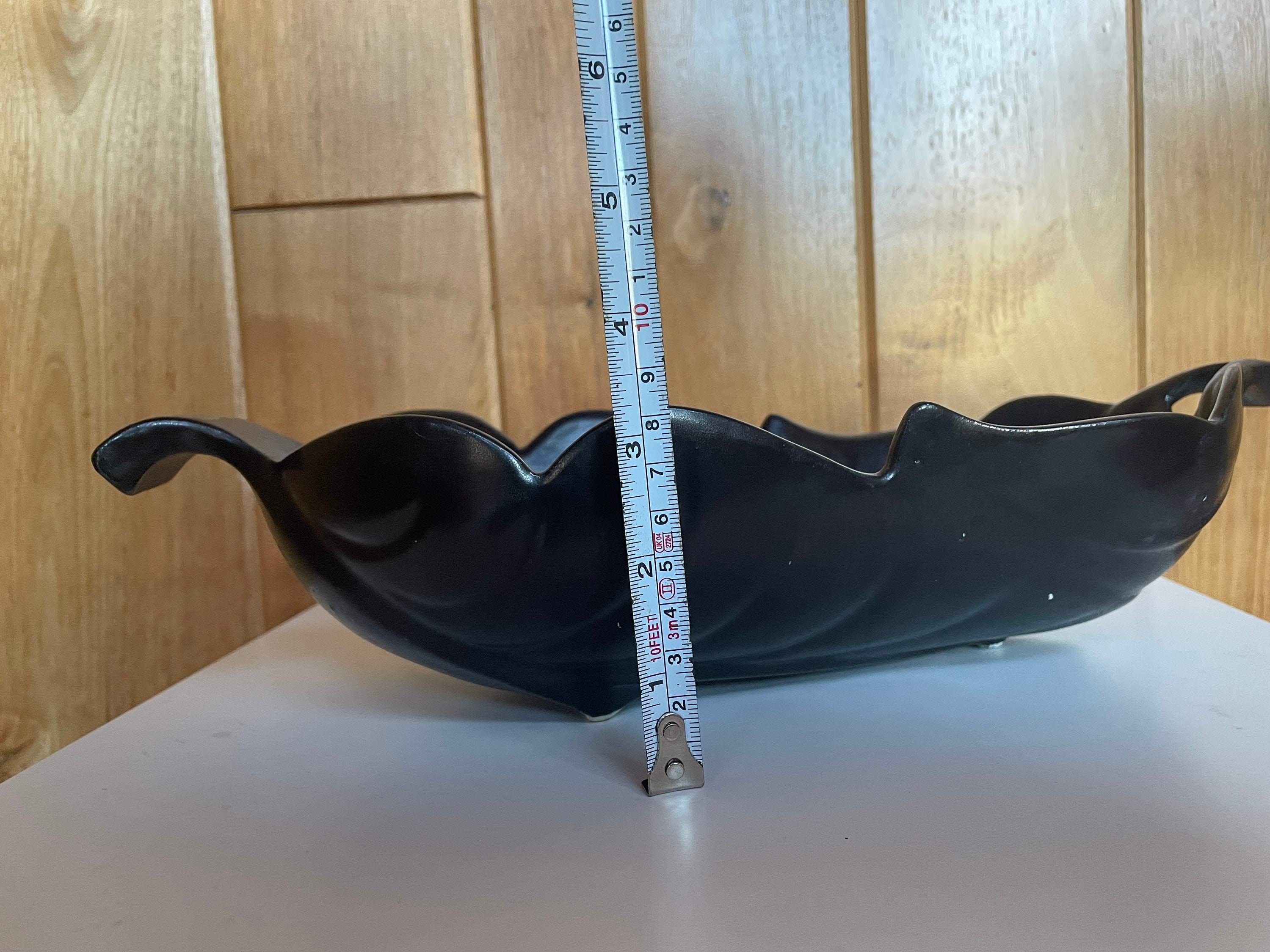 Vintage Black Shawnee Ceramic Corn Bowl - Etsy