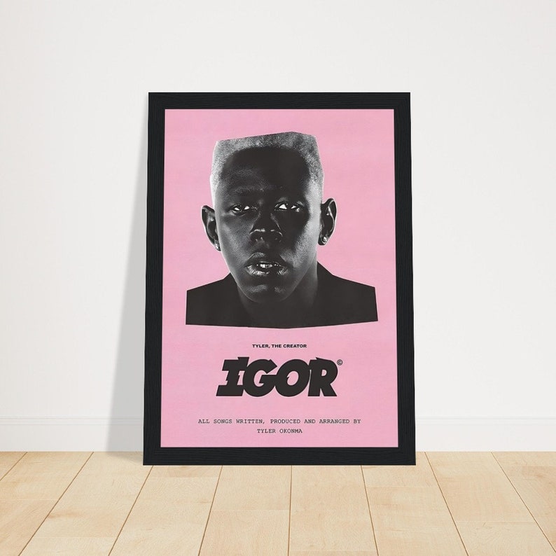 Tyler the Creator Igor Album Cover Poster A4 A3 A2 A1 Poster Print Wall ...