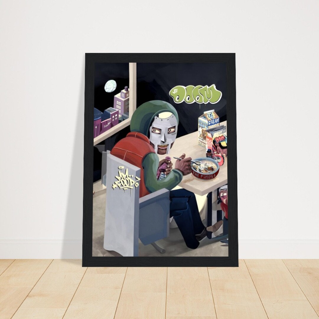 MF Doom MM...FOOD Album Cover Poster A4 A3 A2 A1 Poster Print Wall Art ...