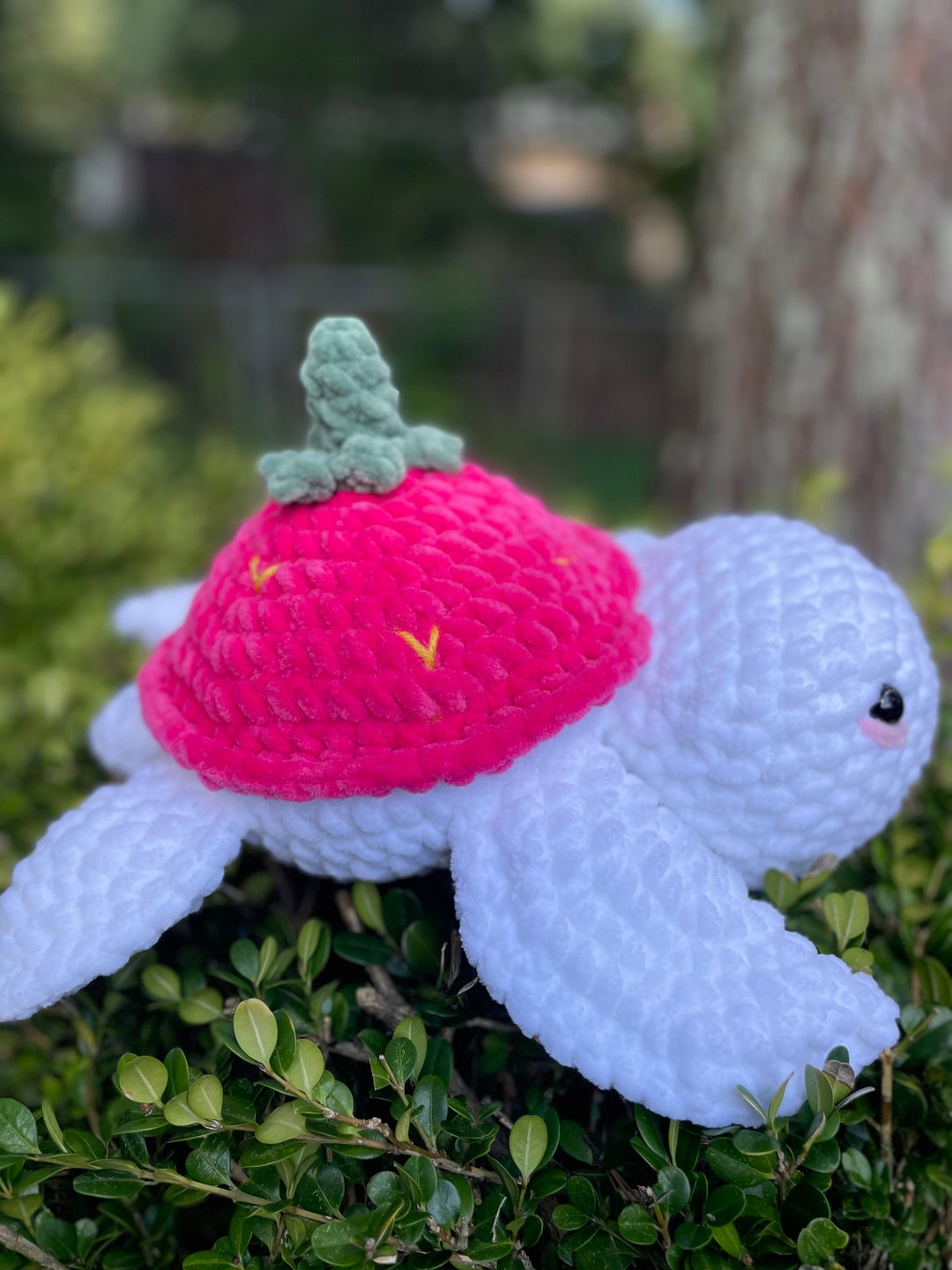 Strawberry Turtle - Etsy