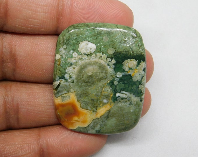 Amazing Rhyolite Rainforest Jasper Gemstone, Handmade Rhyolite Jasper ...