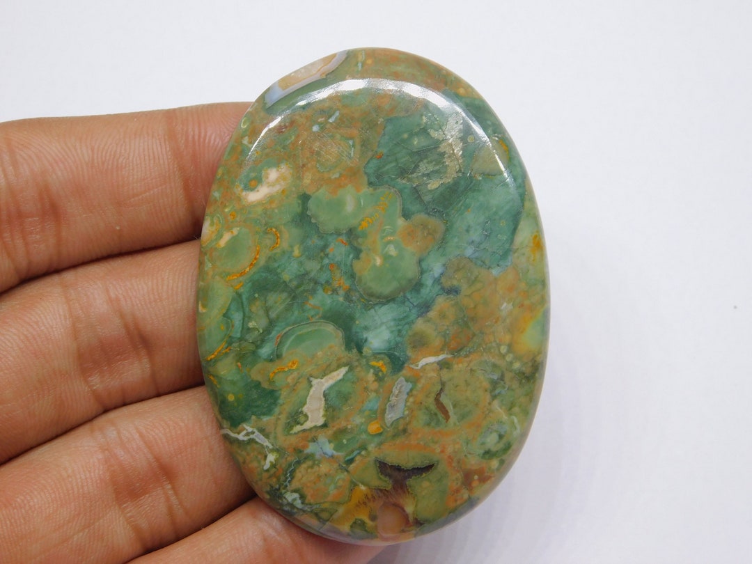 Rhyolite Rainforest Jasper Gemstone Handmade Rhyolite Jasper - Etsy