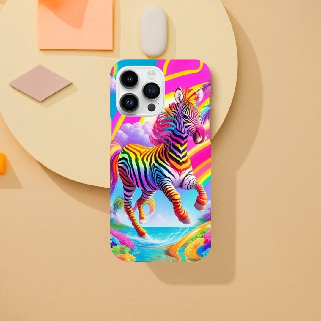 Cute Zebra iPhone Aesthetic Phone Case Zebra Grass Slim Simple Cute ...