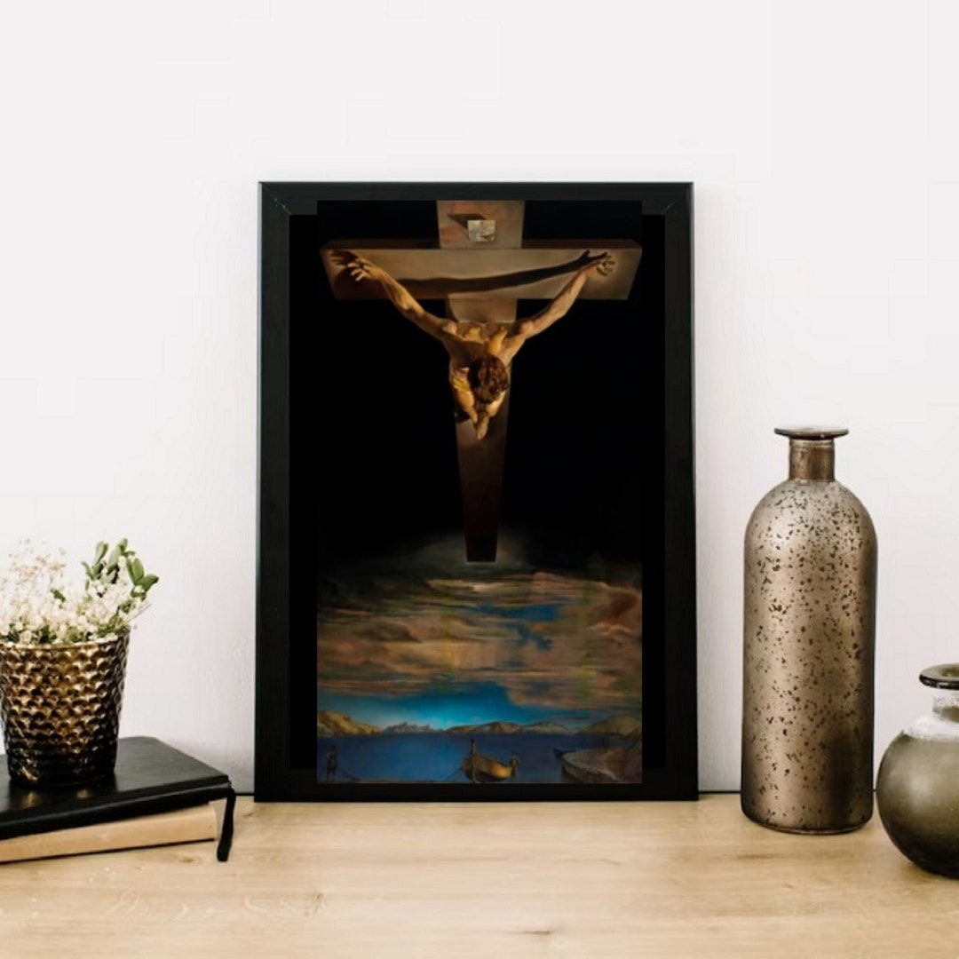 Giclée Fine Art Print; "christ of St. John of the Cross" by Salvador ...