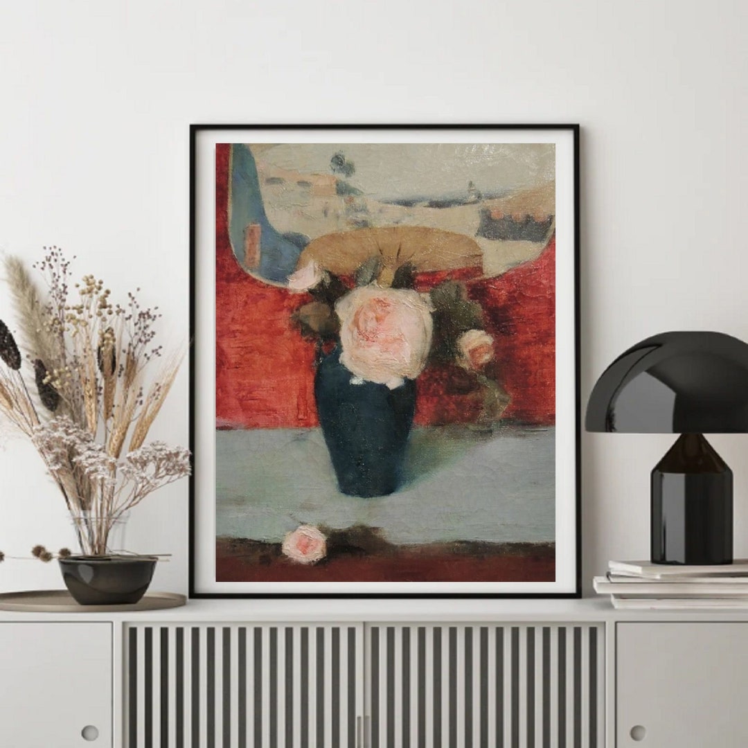 Giclée Fine Art Print; "roses" by Fernand Khnopff; Fine Art Print ...