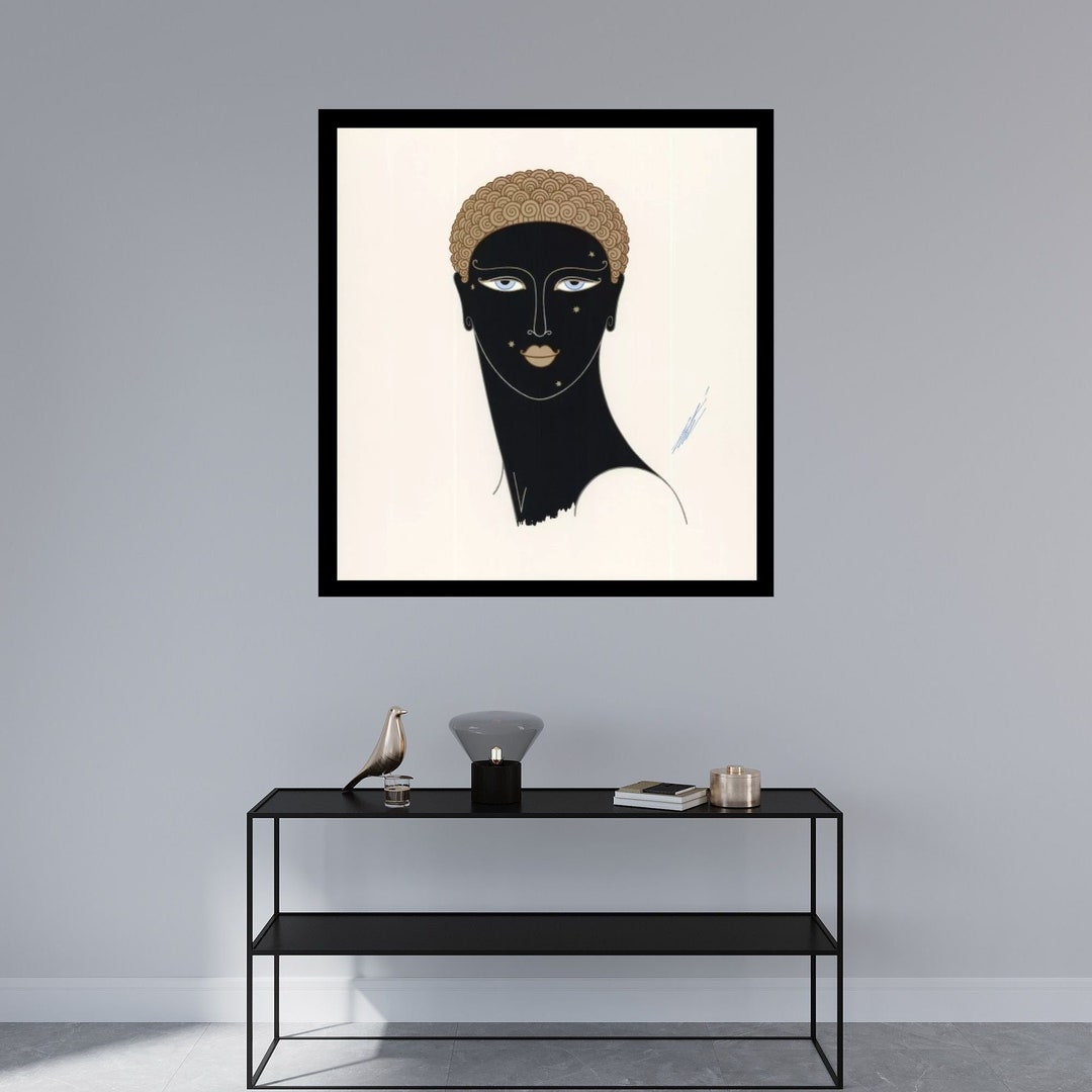Giclée Fine Art Print; "queen of Sheba" by Erté; Fine Art Print; Giclée ...