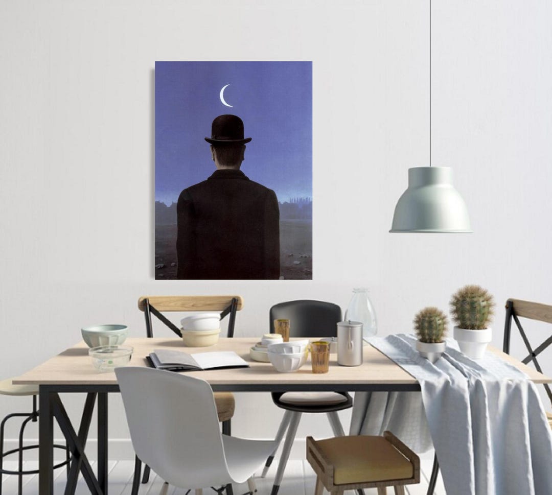 Giclée Fine Art Print; "the Schoolmaster" by René Magritte; Fine Art ...
