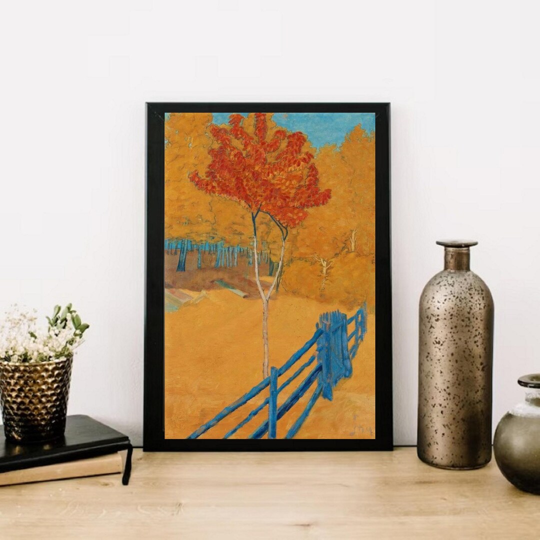 Giclée Fine Art Print; "autumn Landscape" by John Sten; Fine Art Print ...