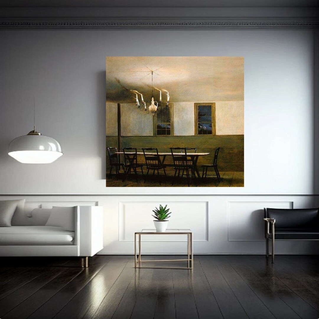 Giclée Fine Art Print; "witching Hour" by Andrew Wyeth; Painting Circa ...