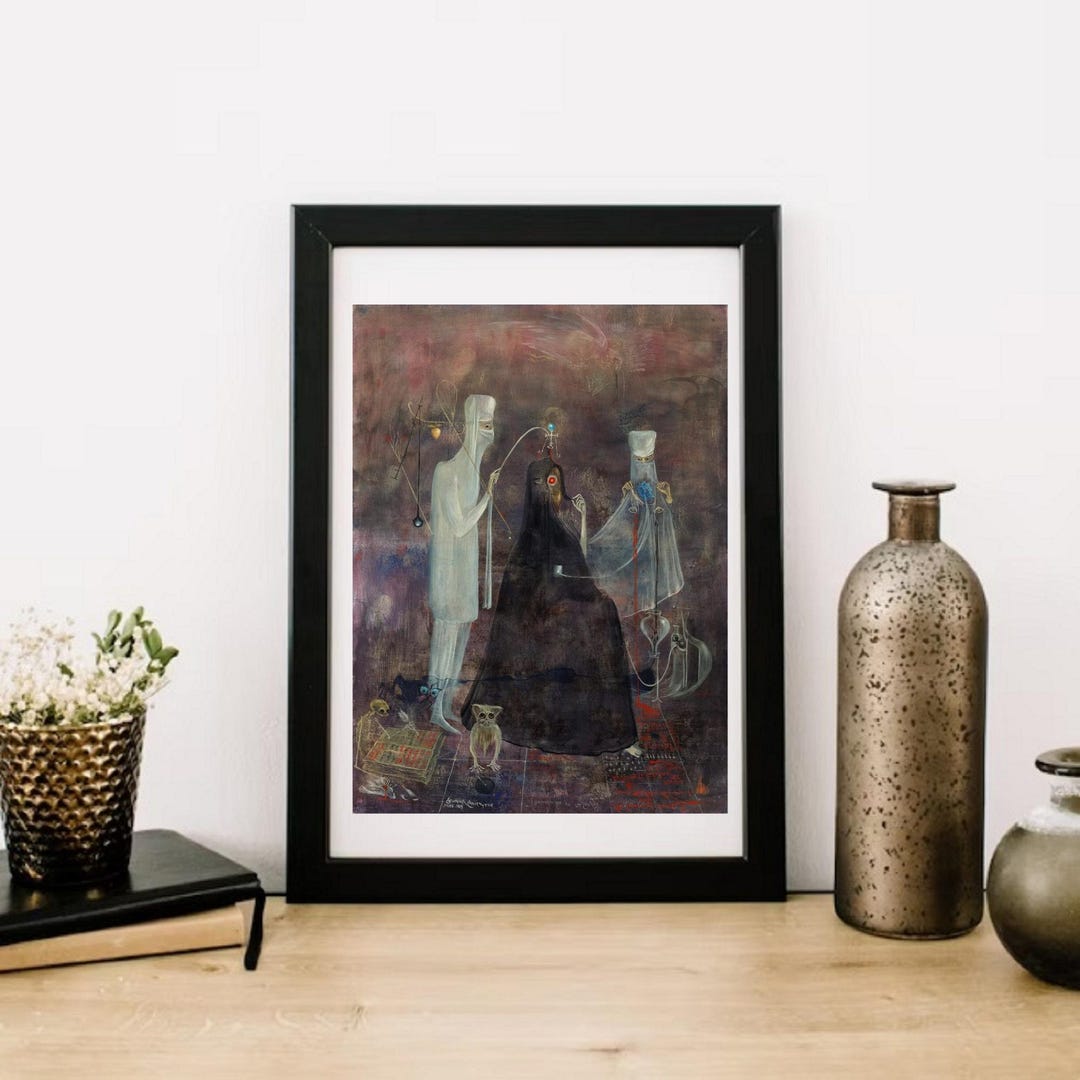Giclée Fine Art Print; "operation Wednesday" by Leonora Carrington ...