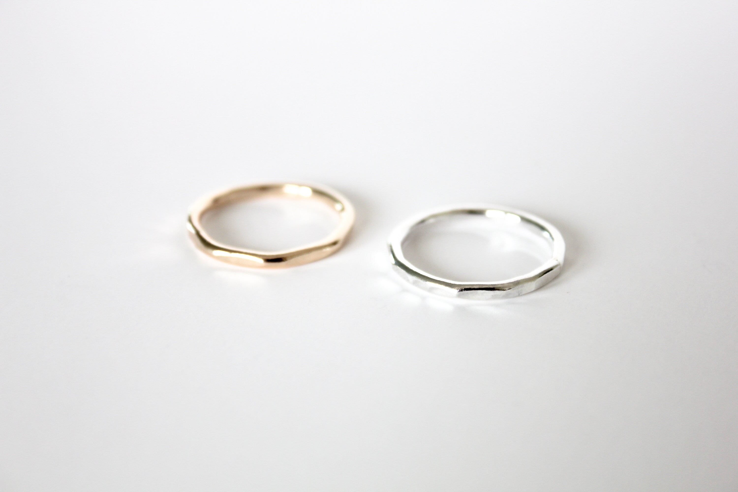 Stacking Rings, Dainty Stackable Rings, Handmade Rings, Dainty Rings ...