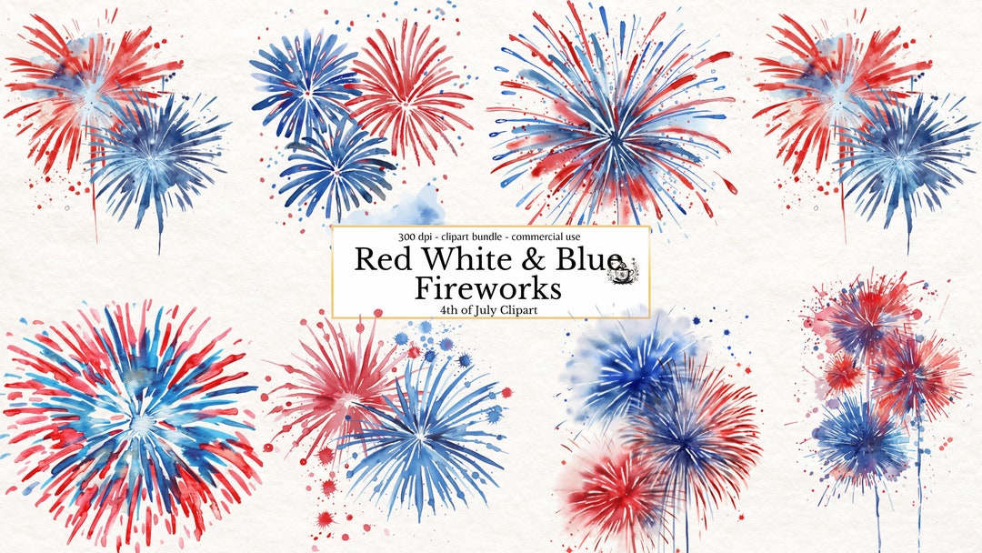 Celebration Fireworks Clipart 4th of July Commercial Use PNG ...