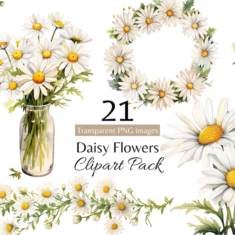 Daisy Flower Crown - Etsy