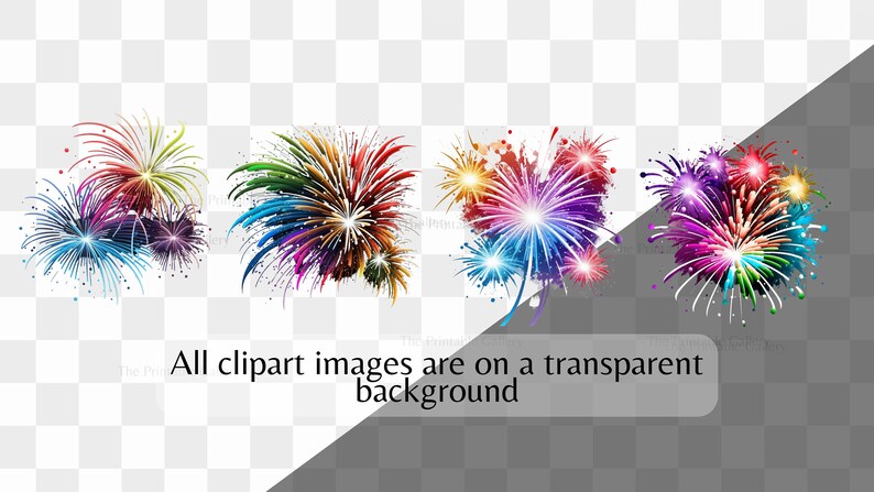 Celebration Fireworks Clipart 4th of July Commercial Use PNG ...