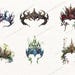 Forest Elf Crown Png Clipart Designs for Dnd Character Portraits ...