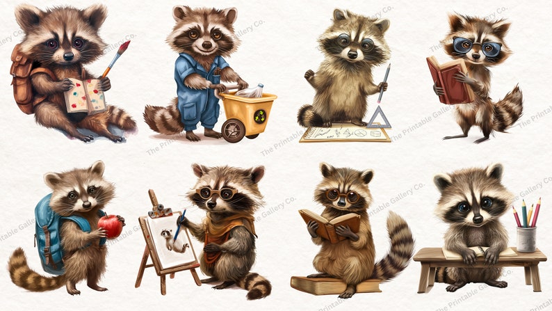 Watercolor Back to School Clipart, Commercial Use Teacher PNG, Notebook ...