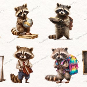 Watercolor Back to School Clipart, Commercial Use Teacher PNG, Notebook ...