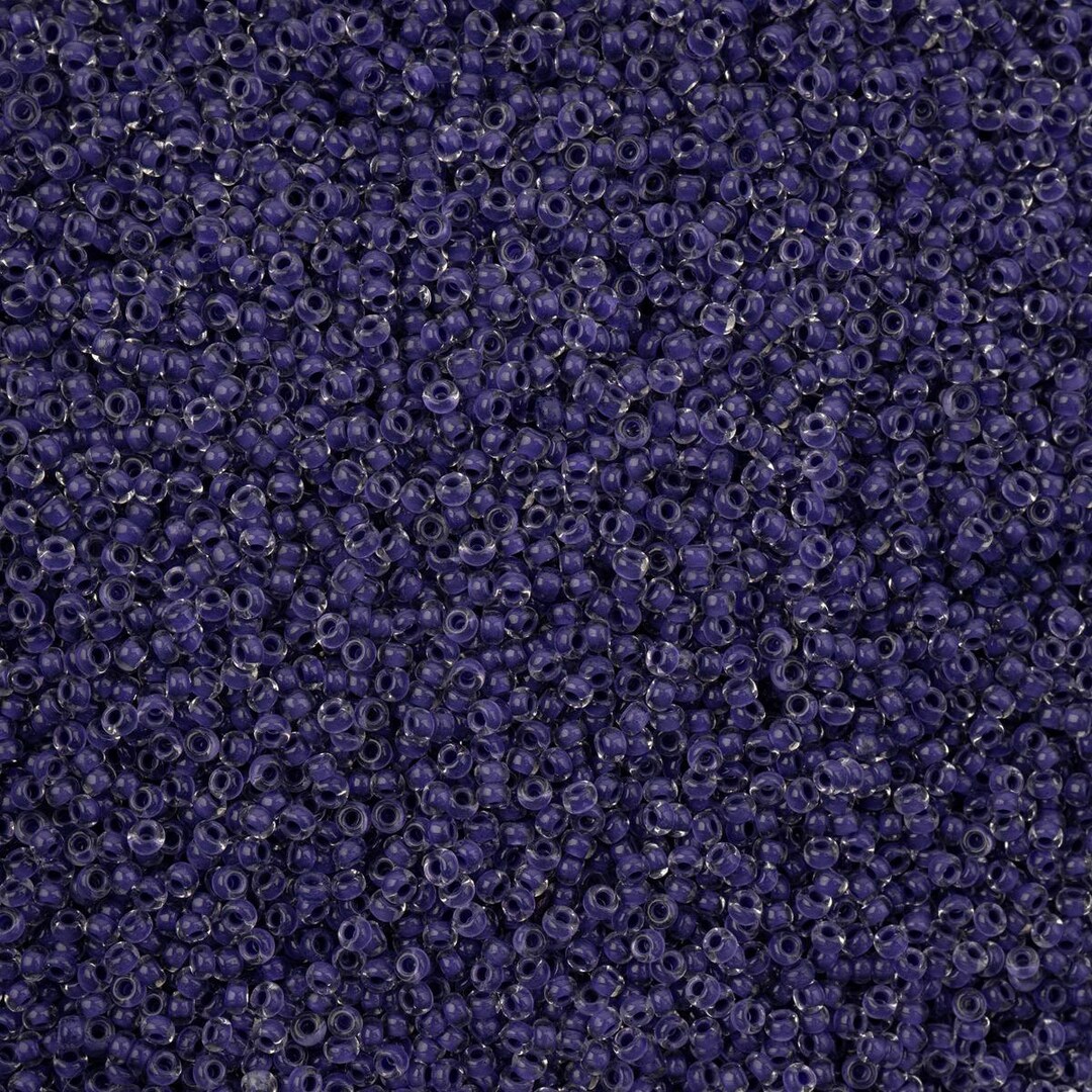 Crystal Color Lined Purple Terra Intensive, Czech 11/0, Preciosa, 01545 ...