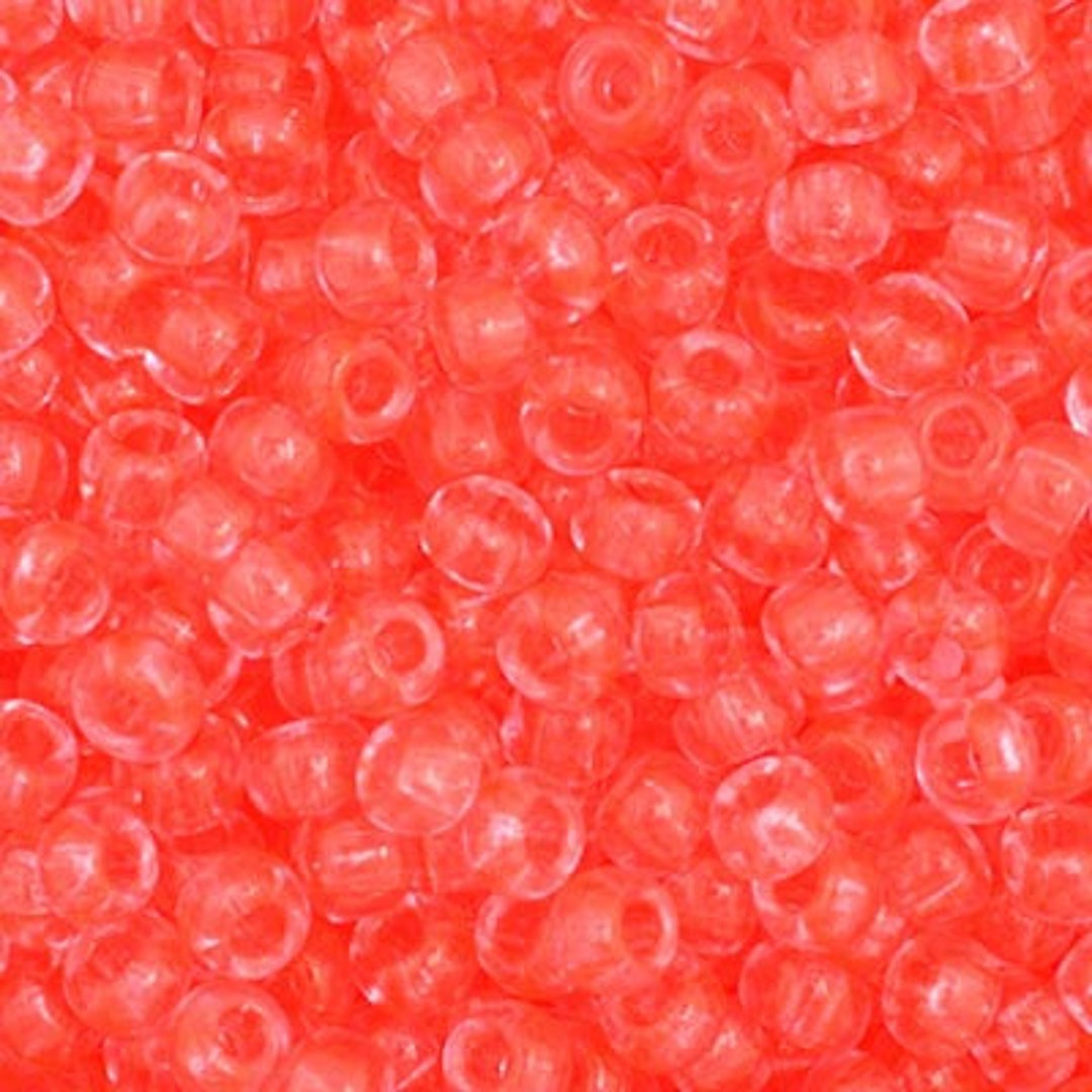Transparent Dark Rose Dyed, Czech 11/0, Preciosa, 40010, Seed Beads, 22 ...