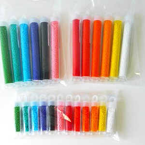 Complete Beading Kit, Beginner's Beadwork Kit, 12 Colors, Complete ...