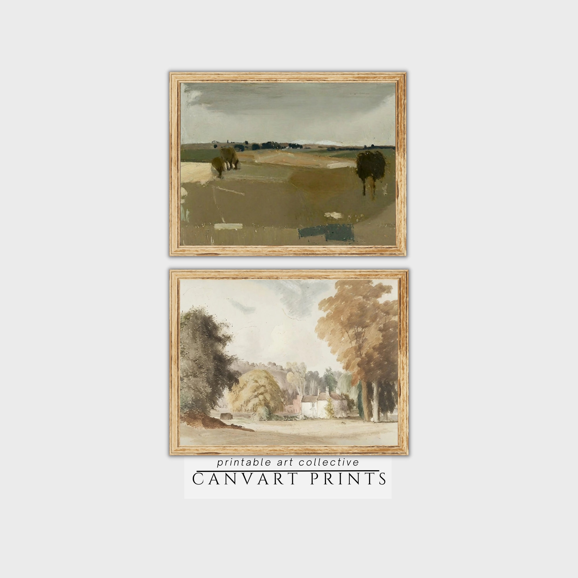 Vintage French Country Gallery Wall Art PRINTABLE SET of 10 Canvart ...