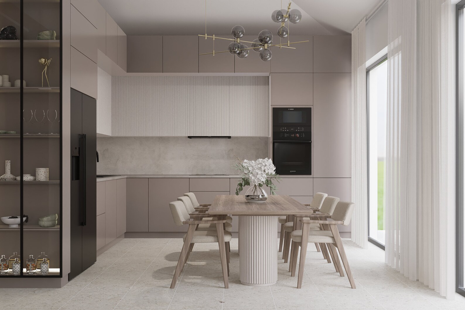 Kitchen Interior Design, Custom 3D Rendering, Online Home Design ...