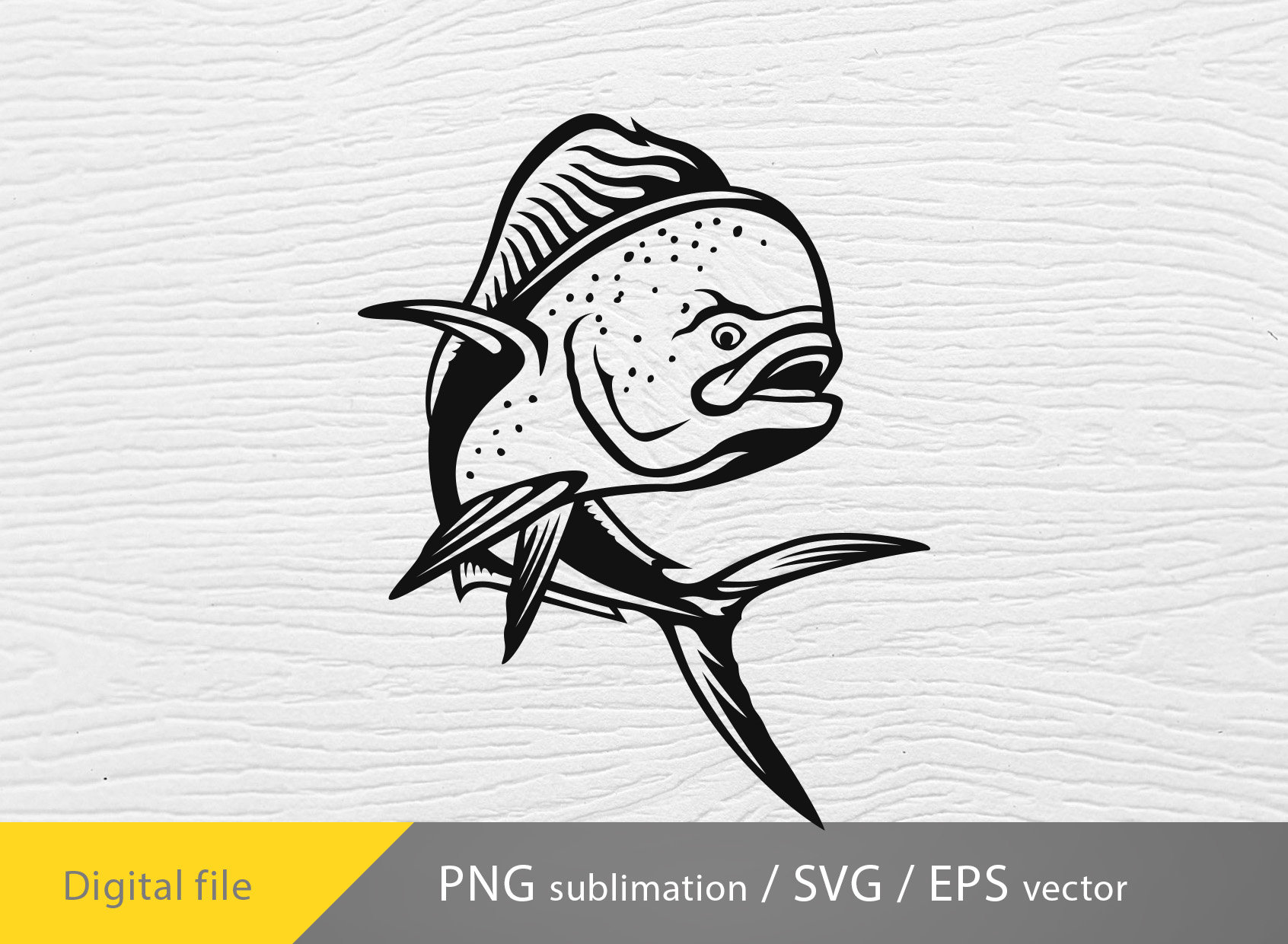 Fishing Svg, Mahi Mahi Fishing Svg, Mahi Fish Svg, Vector Image, Mahi ...