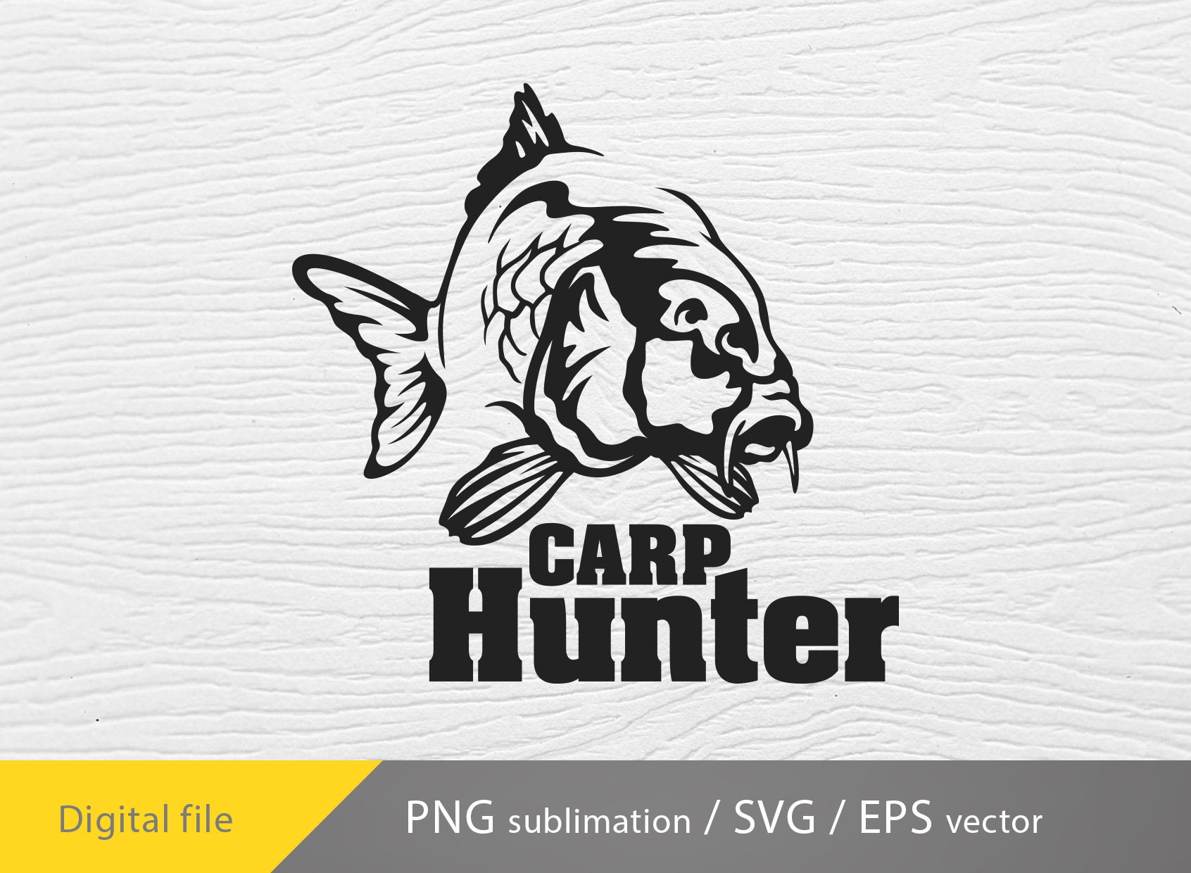 Carp Hunter Svg, Carp Hunter Png, Carp Fishing Svg, Cricut File - Etsy