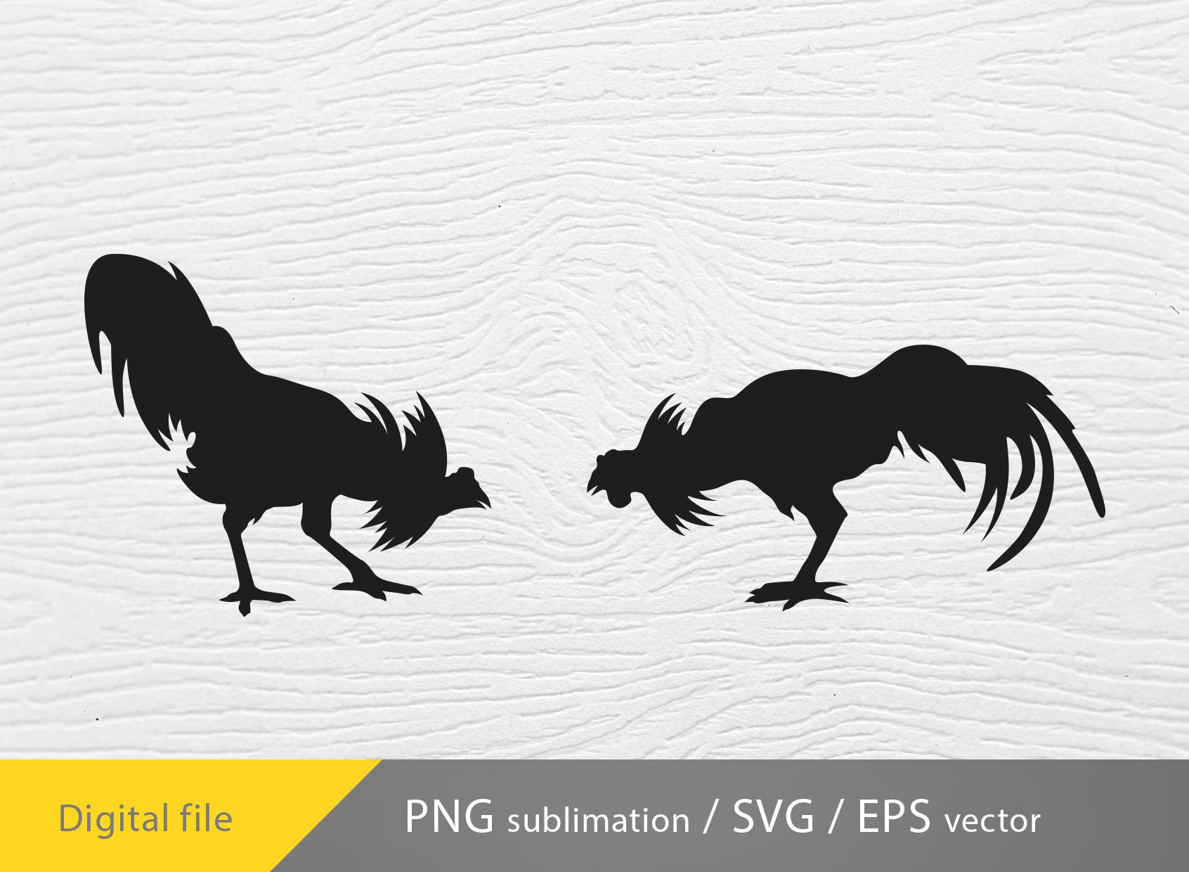 Cockfighting Svg, Farm Svg, Rooster Svg, Cricut File - Etsy