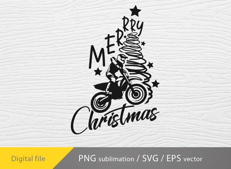 Christmas Tree Svg, BRAAAP Svg, Dirt Bike Svg, Motocross Svg, Cut Files ...