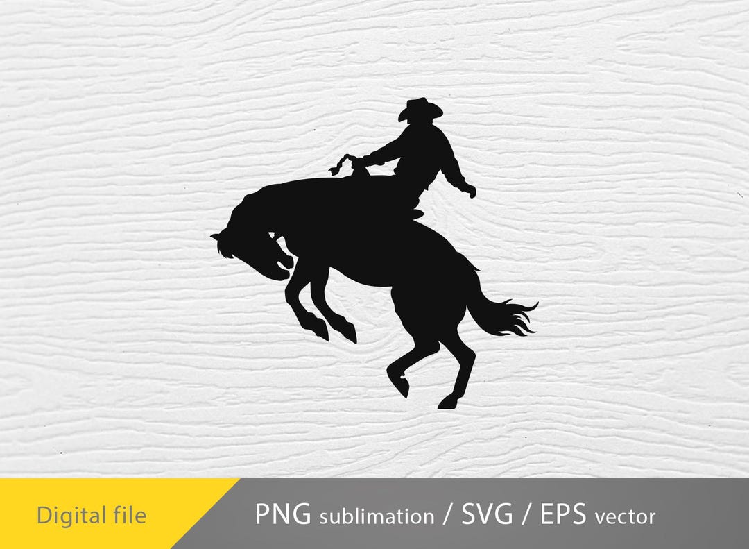 Cowboy Rodeo Svg Rodeo Horse Svg, Bucking Rodeo Svg, Cowboy Rodeo Svg ...