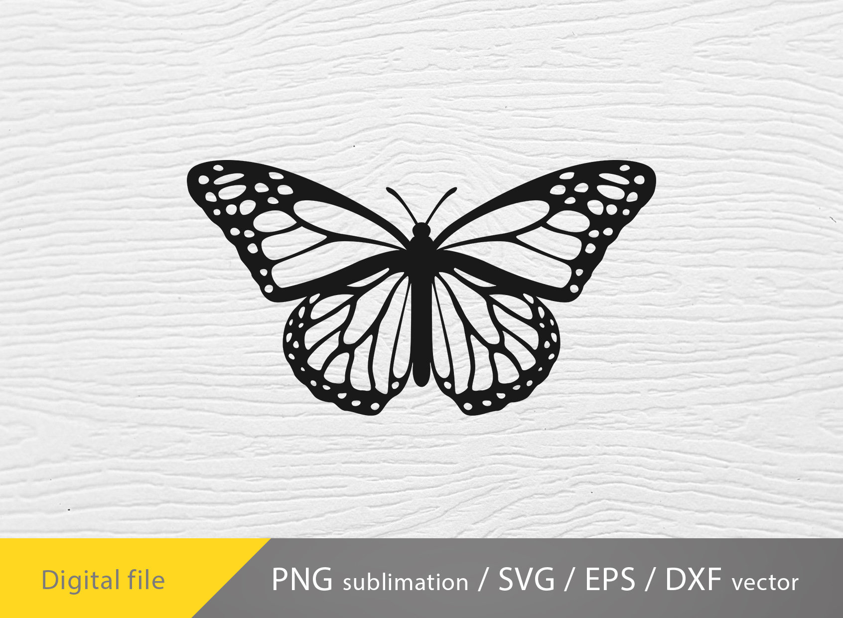 Monarch Butterfly Svg, Butterfly Decorations, Vector Decor - Etsy